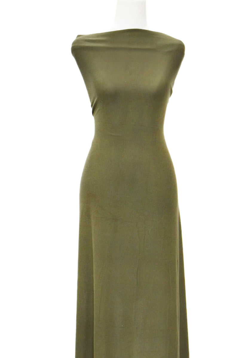 Olive - $21 pm - Super Soft Hachi Sweater Knit – Lush Fabrics